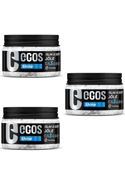 Egos Jöle Islak & Sert Kavanoz 250 ml x 3 Egos Jöle Islak & Sert Kavanoz 250 ml x 3