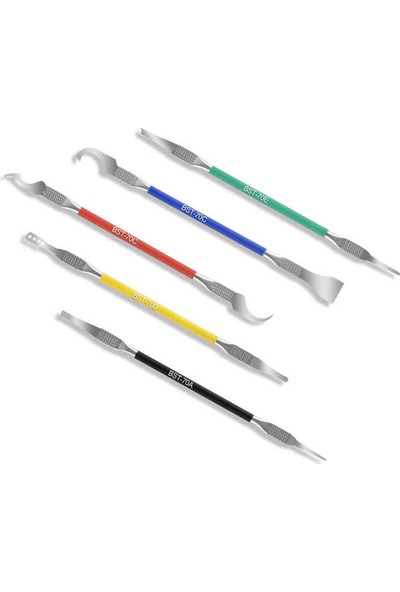 Best Bst-70 Paslanmaz Çelik Cpu Bga Ic Çip Tutkal Temizleme 5 Adet