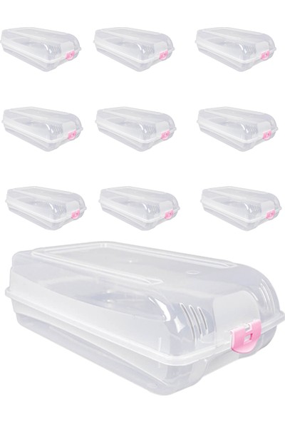 Decobella 10'lu Kadın Ayakkabı Koruma Kutusu Decobella 10'lu Kadın Ayakkabı Koruma Kutusu