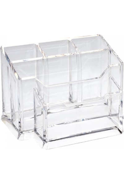 Ops Klm 201 Masaüstü Şeffaf Organizer Kalemlik