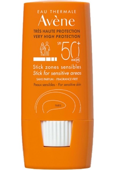 Avene Eau Thermale Stick Zones Sensibles SPF50+ 8g Hassas Bölgeler Için Avene Eau Thermale Stick Zones Sensibles SPF50+ 8g Hassas Bölgeler Için