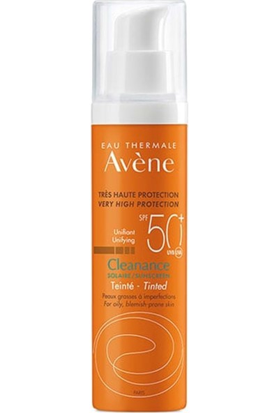 Avene Cleanance Solaıre 50+Spf Teinte 50 ml Avene Cleanance Solaıre 50+Spf Teinte 50 ml