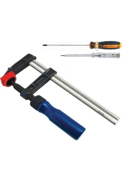 B.h.d Marangoz Işkencesi 80 x 300 Mmx Somafix Yıldız Tornavida 5X125 mm K Kalemi