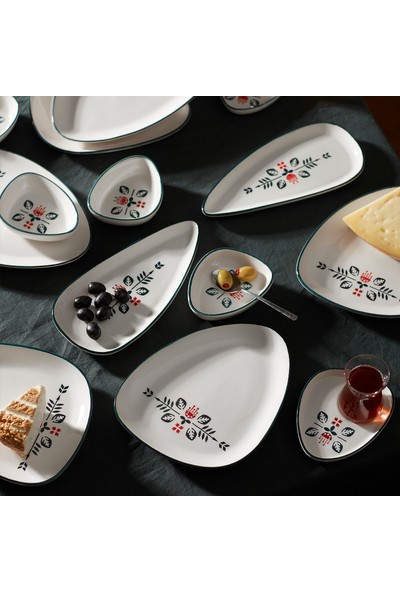 Karaca Emerald 24 Parça 6 Kişilik Kahvaltı Seti