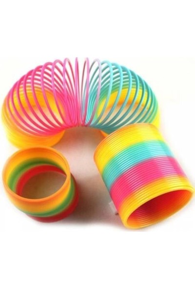 Efe Toys 4 Adet Stres Yayı Fosforlu Yay Fosforlu Oyuncak Yay