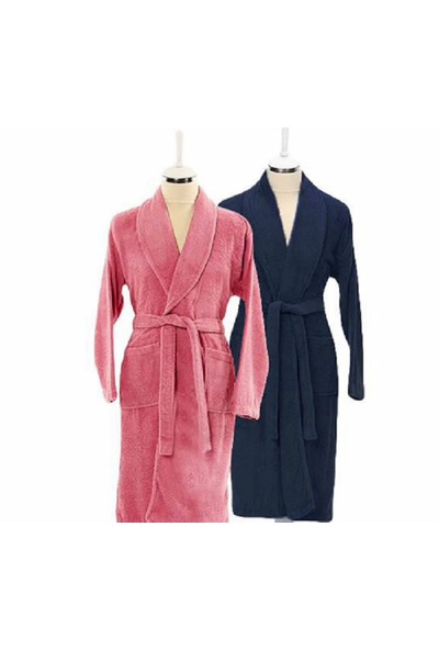 Özdilek Trendy Pembe Lacivert Aile Bornoz Seti Özdilek Bornoz Takımı Özdilek Trendy Pembe Lacivert Aile Bornoz Seti Özdilek Bornoz Takımı