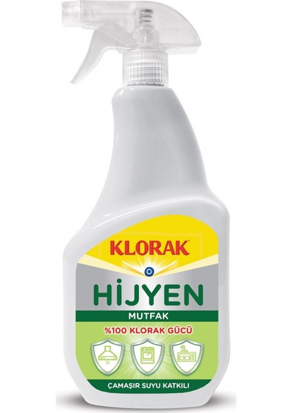 Klorak Hijyen Mutfak 750 ml Fiyatı - Taksit Seçenekleri