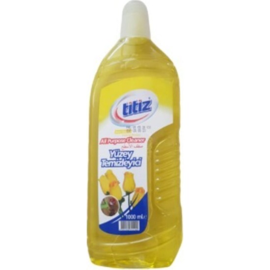 Titiz Yüzey Temizleyici Sarı Gül 1000 ml X 12 AD Fiyatı