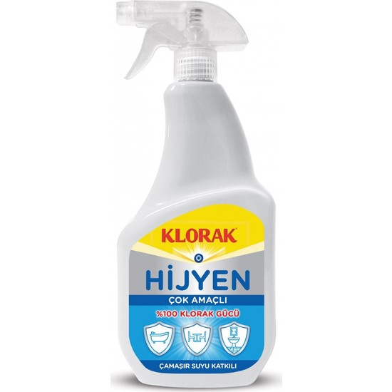 Klorak Hijyen Çok Amaçlı Sprey 750 ml Fiyatı - Taksit Seçenekleri