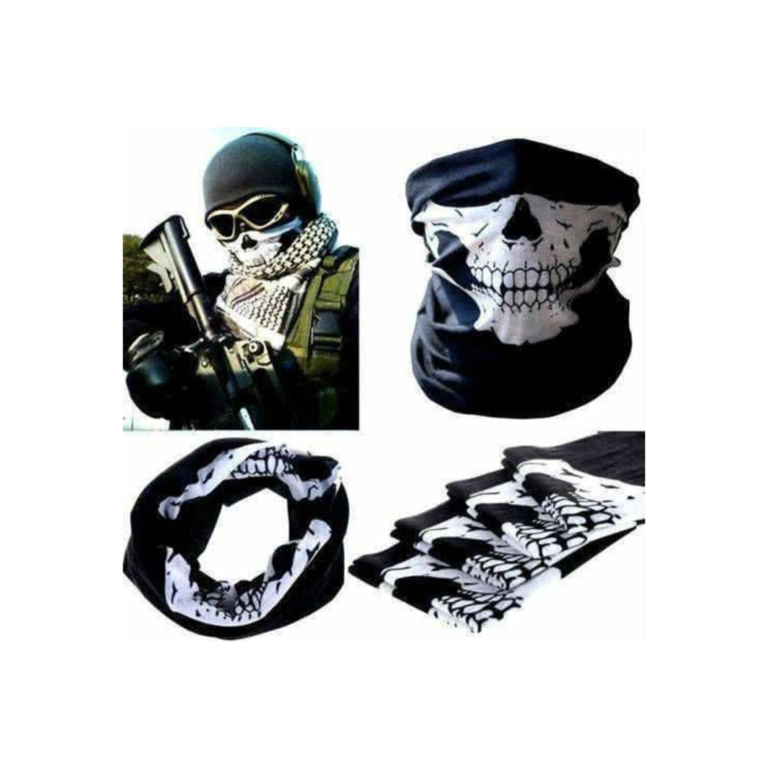 E-Taktik Kuru Kafa Iskelet Maske Motorcu Kar Maskesi Fiyatı