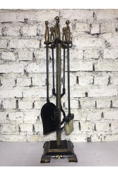 Ferba Kum Saati Şömine Maşa Takımı