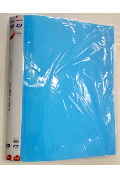 Noki Prime Sunum Dosyası 40 Yaprak Mavi Noki Prime Sunum Dosyası 40 Yaprak Mavi