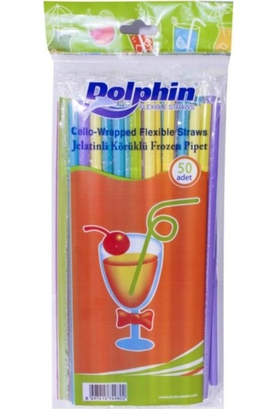 Dolphin Körüklü Jelatinli Frozen Pipet 100 Adet