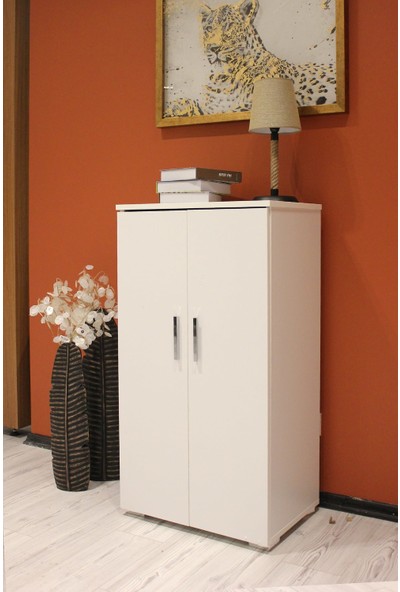 Piranlar Çok Amaçlı 60 cm Kiler Dolabı - Kitaplık - Raf - Ayakkabılık