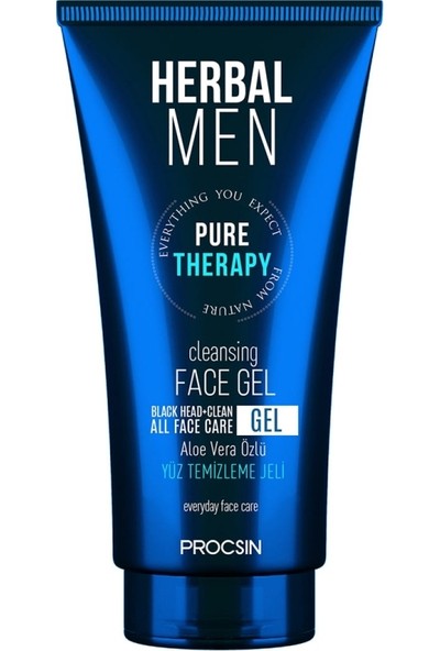 HERBAL SCIENCE Erkek Yüz Temizleme Jeli 150 ML HERBAL SCIENCE Erkek Yüz Temizleme Jeli 150 ML