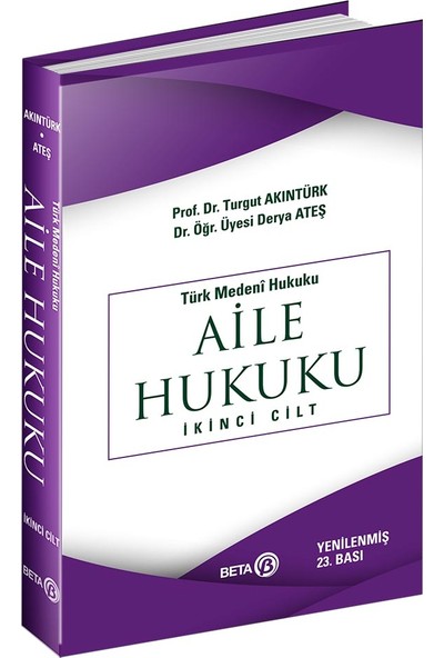 Aile Hukuku - Turgut Akıntürk