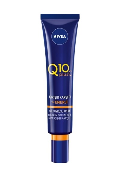 Nivea Q10+ C Kırışık Karşıtı Enerji Cilt Uykusu Kremi 40ml
