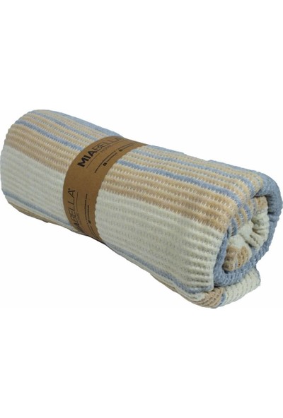 Miabella Home 180X220 Çift Kişilik Çok Amaçlı Örgü Battaniye