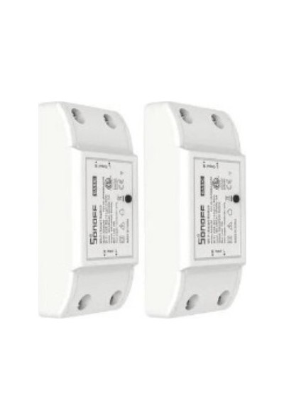 Sonoff Basic R2- (2 Adet) Wifi Akıllı Ev Rölesi