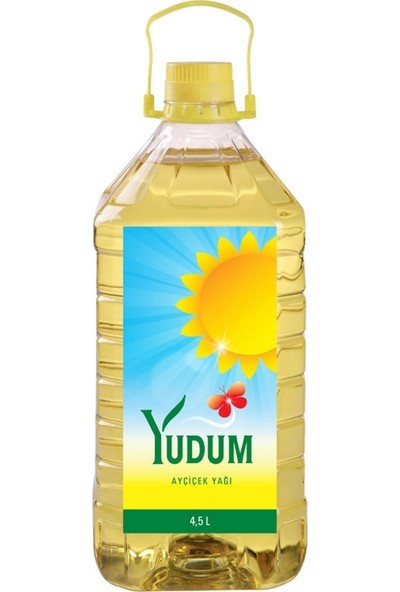 Yudum Ayçiçek Yağı Pet 4,5 Lt Yudum Ayçiçek Yağı Pet 4,5 Lt