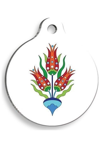 Pet Tag Art Motif 12 Kedi ve Köpek Künyesi