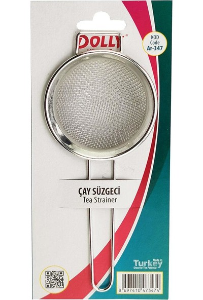 Polly Lüks Çay Süzgeci Metal