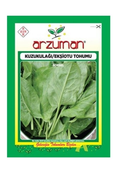 Arzuman Kuzu Kulağı Ekşi Otu Tohumu 5 gr Arzuman Kuzu Kulağı Ekşi Otu Tohumu 5 gr