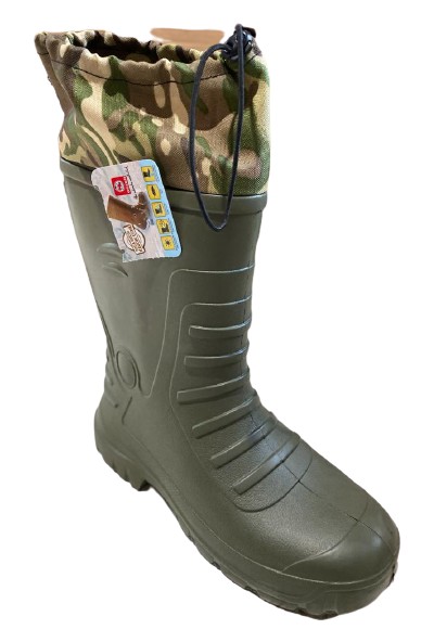 Gezer Kısa Içi Çoraplı Kauçuk Çizme