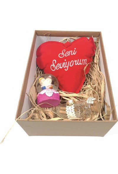 Ömr Dizayn Hediye 14 Şubat Sevgililer Gününe Özel Kutu Model 4