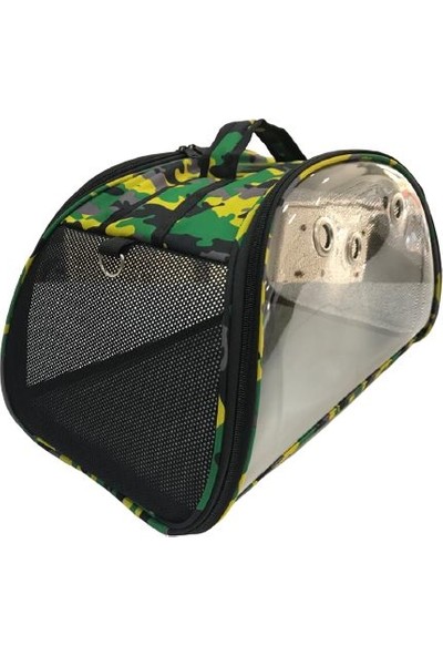 Pet Pretty Petpretty Yeşil Leopar Desenli Şeffaf Çanta Pet Pretty Petpretty Yeşil Leopar Desenli Şeffaf Çanta
