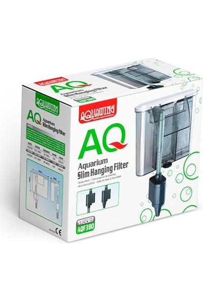 Aquawing AQF380-AQUAWING Slim Şelale Filtre 3,5W 380L/H