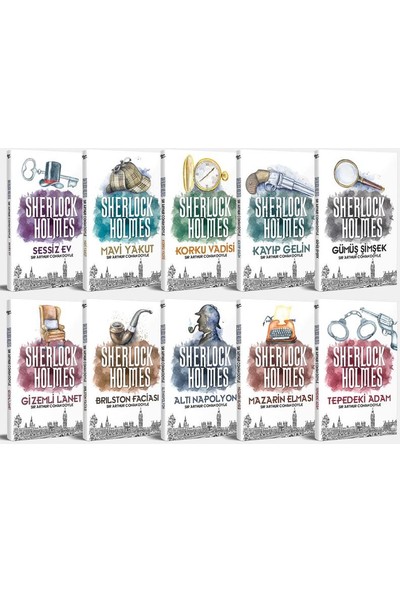 Halk Kitabevi Sherlock Holmes Seti 10 Kitap Halk Kitabevi Sherlock Holmes Seti 10 Kitap