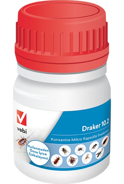 Cegel Ziraat 2 Kutu Vebi Draker 10.2 Kokusuzdur, 50+50 ml l Ürün,kene, Akrep, Altlık Böceği, Karınca, Pire, Hamamböceği, Sivrisinek, Karasinek ve Tatarcık Cegel Ziraat 2 Kutu Vebi Draker 10.2 Kokusuzdur, 50+50 ml l Ürün,kene, Akrep, Altlık Böceği, Karınca, Pire, Hamamböceği, Sivrisinek, Karasinek ve Tatarcık