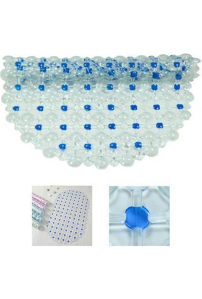 Nokta’s Çok Amaçlı Banyo Için Kaydırmaz Paspas 63X36CM