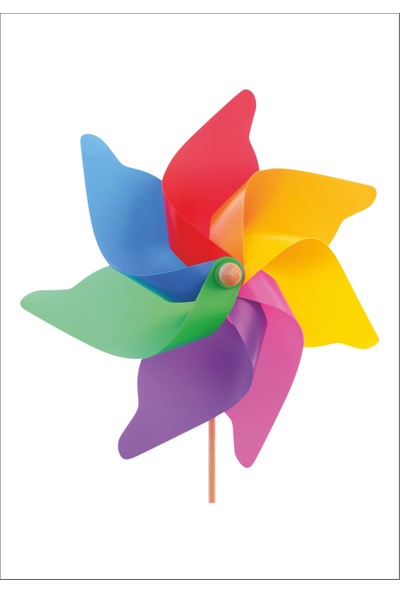 Kardeşler Oyuncak Rüzgar Gülü Çap: 65 cm