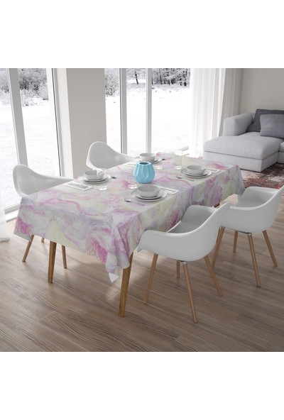 Sermat Mermer Desen Masa Örtüsü
