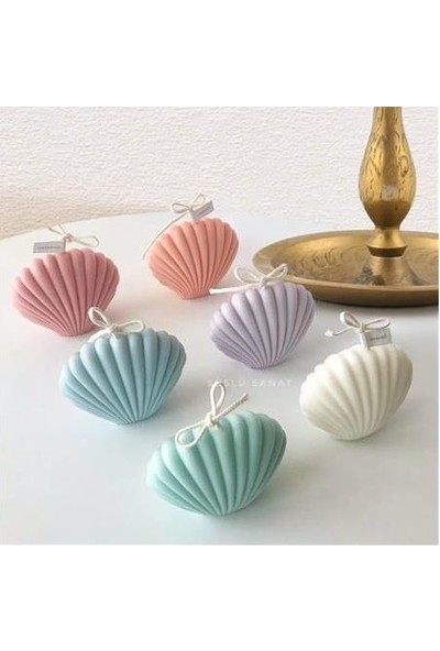 Arma Bebe Butik Istiridye Mum Kalıbı