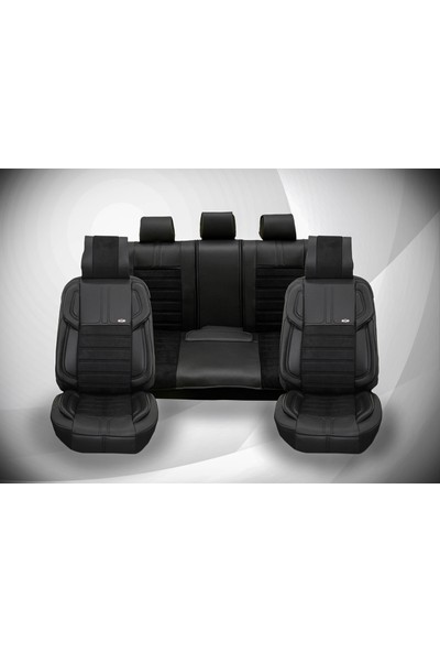 Konforum Oto Koltuk Kılıfı Ön Arka Vip Deri&kumaş Minder Seti Konforum Oto Koltuk Kılıfı Ön Arka Vip Deri&kumaş Minder Seti