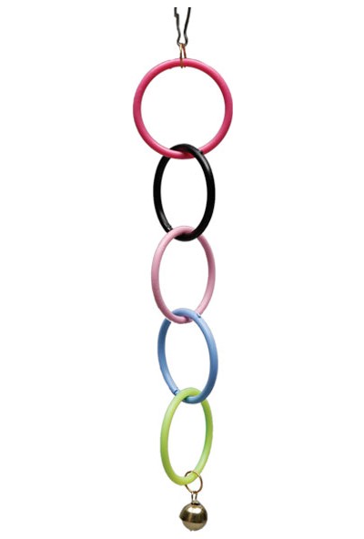 Fit Fly Kuşlar Için Olimpik Halka Kuş Oyuncağı