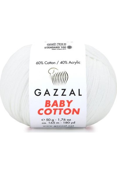 Gazzal Baby Cotton 3432 | Pamuklu Amigurumi Ipi