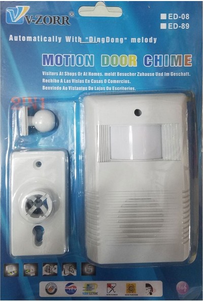 Skygo Hareket Sensörlü Kablosuz Kapı Alarm Skygo Hareket Sensörlü Kablosuz Kapı Alarm