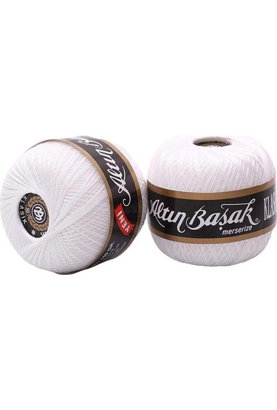 Altınbaşak Klasik Dantel Ipi No 50 Beyaz