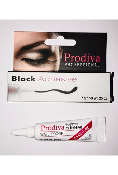 Prodiva Profesyonel Takma Kirpik Yapıştırıcı Siyah 7g. Prodiva Profesyonel Takma Kirpik Yapıştırıcı Siyah 7g.