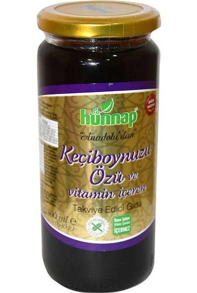 Hünnap Keçiboynuzu Özü Ve Vitamin İçeren Takviye Edici Gıda 640 gr
