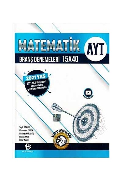 Bilgi Sarmal AYT Matematik 15 x 40 Branş Denemeleri - Muharrem Ersen Bilgi Sarmal AYT Matematik 15 x 40 Branş Denemeleri - Muharrem Ersen