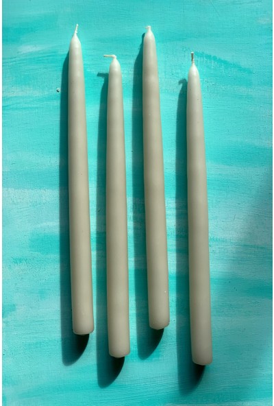 Gizemli Home 4 Lü Set Açık Vizon Şamdan Mumu Gizemli Home 4 Lü Set Açık Vizon Şamdan Mumu