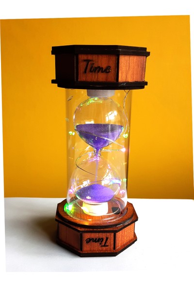 AÇK Kum Saati LED Işıklı 15X6CM