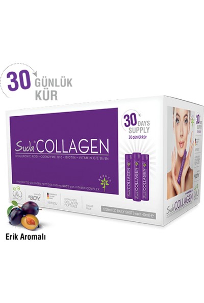 Suda Collagen Plum Flavor 40ml x 30 Shot Suda Collagen Plum Flavor 40ml x 30 Shot