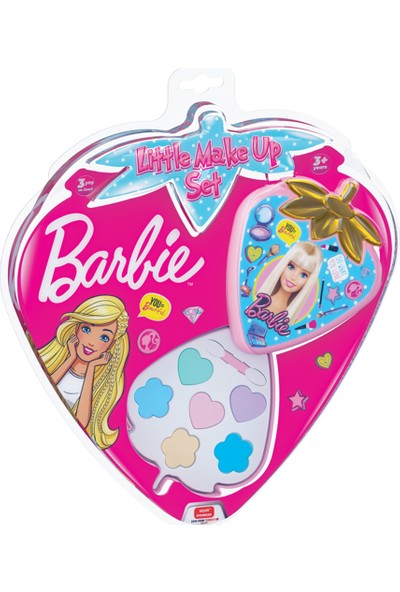 Barbie Lisanslı Sürülebilir Çilek Makyaj Seti