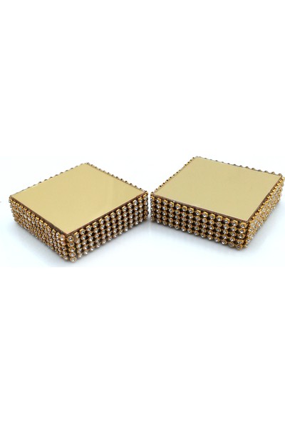 LORA DAVET Yüzük Yükseltileri KARE ALTIN 53703